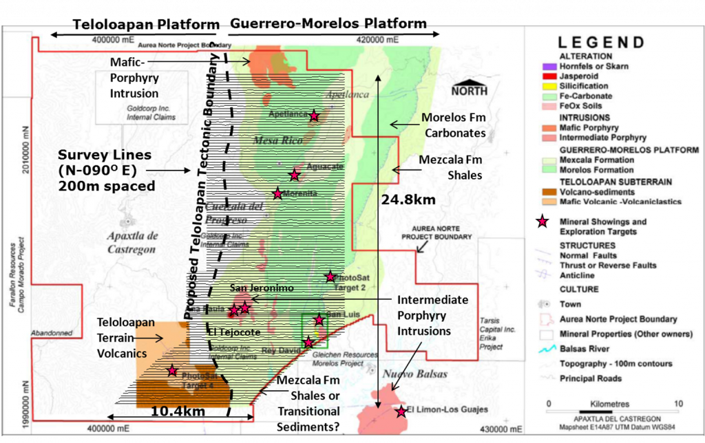 Helicopter AFMAG (ZTEM™) and aeromagnetic survey results over ...