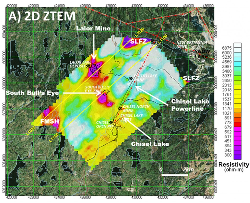 ZTEM™ and VTEM™ Airborne EM and Magnetic Results Over The Lalor Copper ...